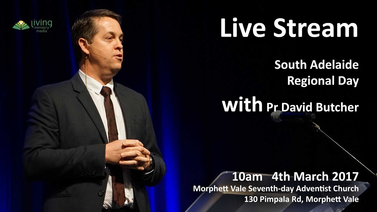 South Adelaide Regional Day - Pr David Butcher - YouTube