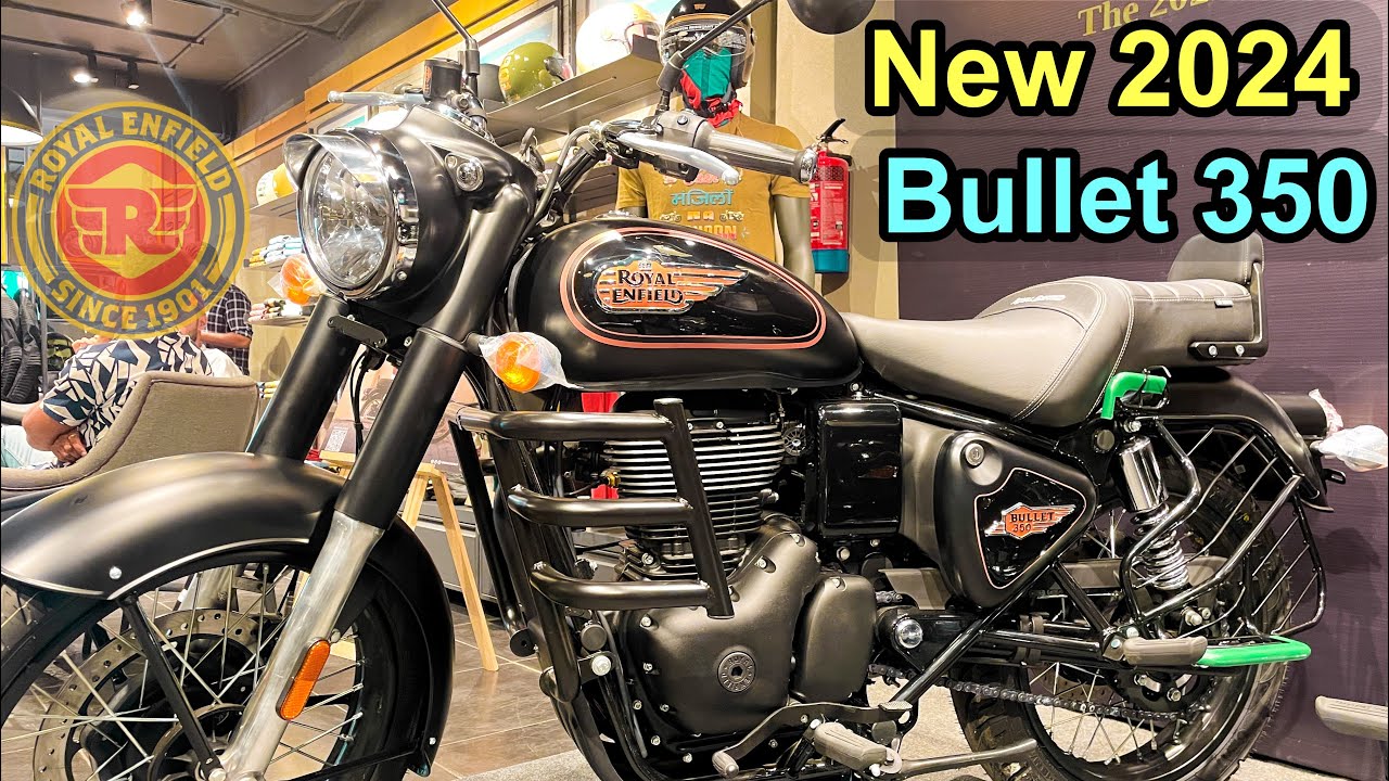 New Standard Bullet 350 Launched 2023 Royal Enfield Top model Black ...