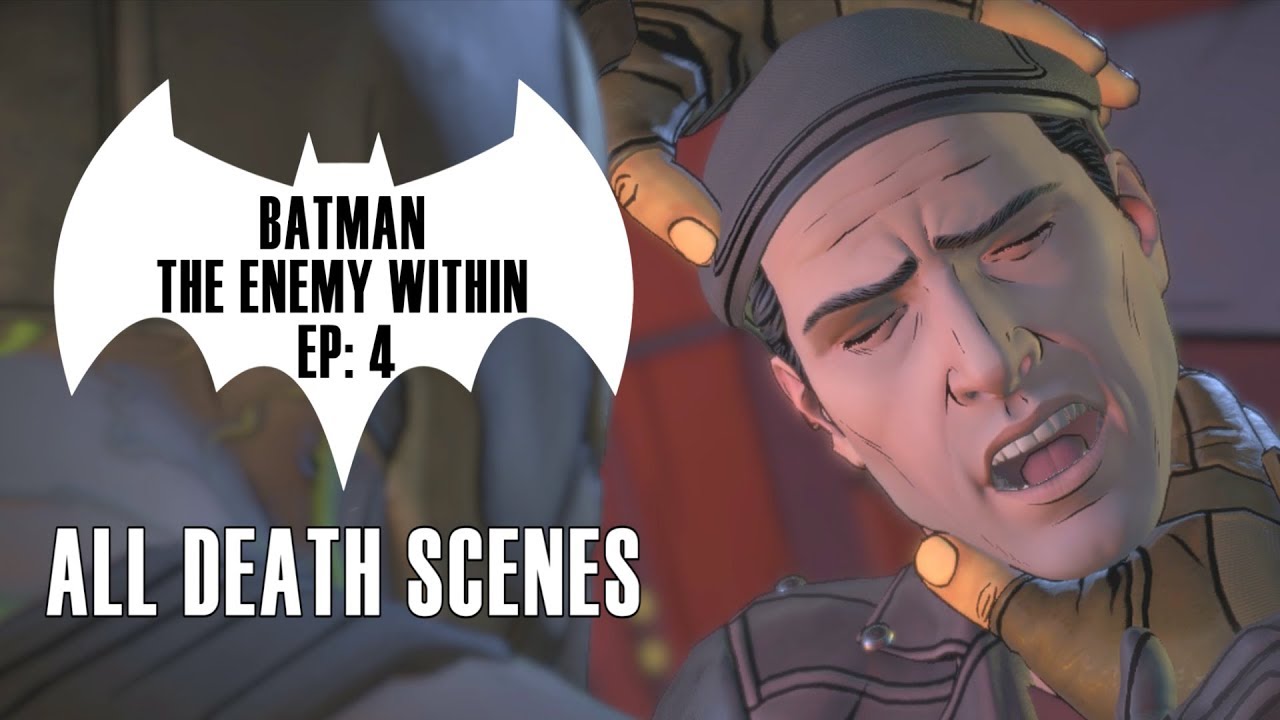 Batman: The Enemy Within - Episode 4 - All Death Scenes Compilation ...