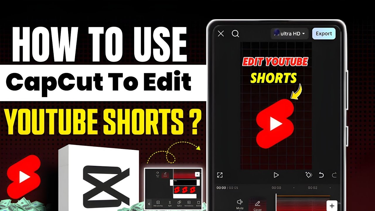 How To Use Capcut To Edit YouTube Shorts ? | YouTube Shorts Edit On ...