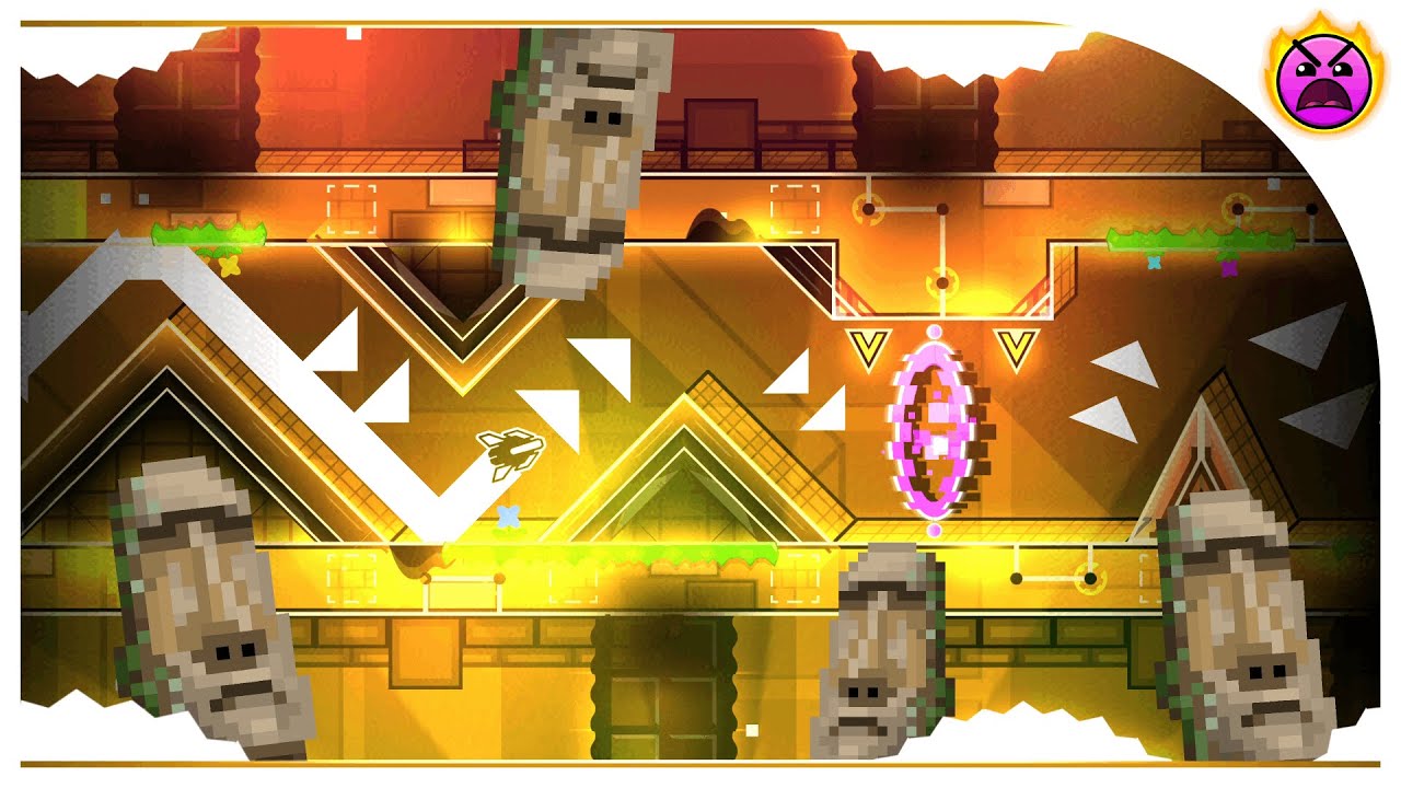 Moai By RealWhatamelon (3 Coins) - Geometry Dash - YouTube