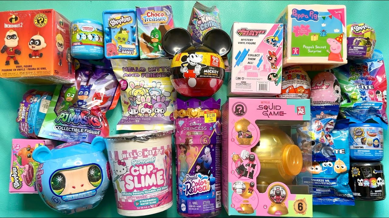 30 Minutes Unboxing Mystery Blind Bags - YouTube