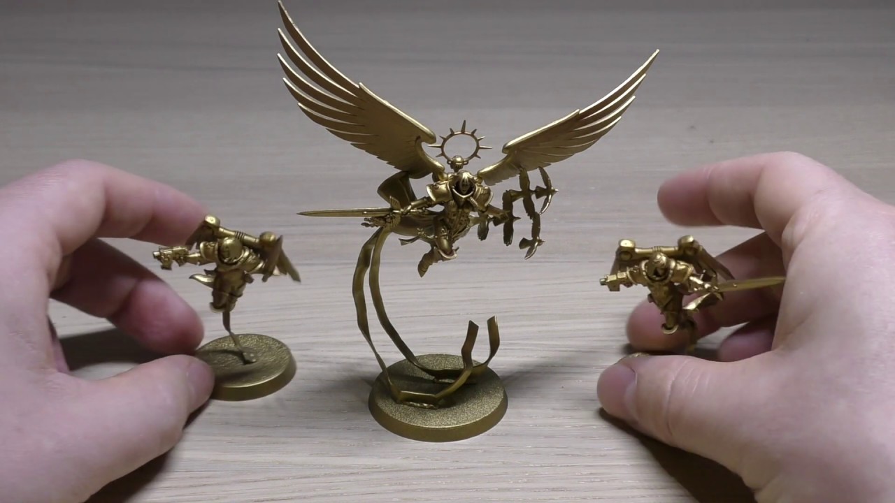 Sisters of Battle Saint Celestine - Review (WH40K) - YouTube