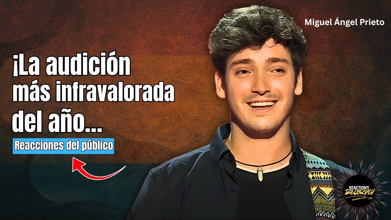 El público reacciona a la audición de Miguel Ángel Prieto en La Voz ...