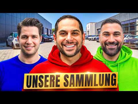 Unsere PRIVATE Autosammlung 2025! Welche Autos fahren Omid, Kevork & Serkan?