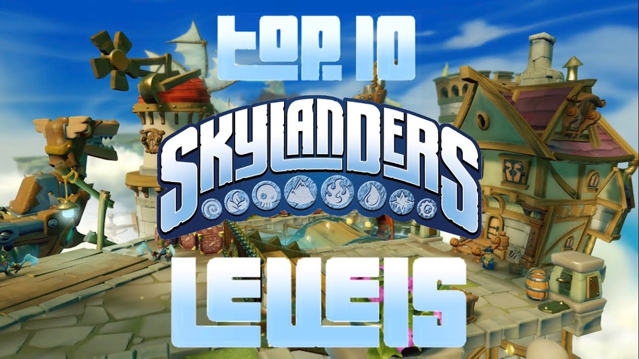 Top 10 Best Skylanders Levels - YouTube