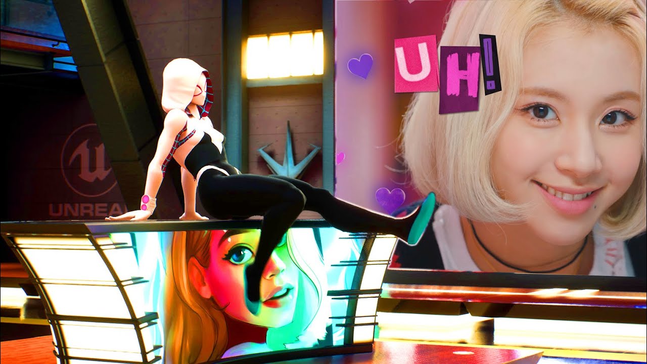 TWICE The Feels GWEN Stacy SpiderWoman ANIMATION 3D - YouTube