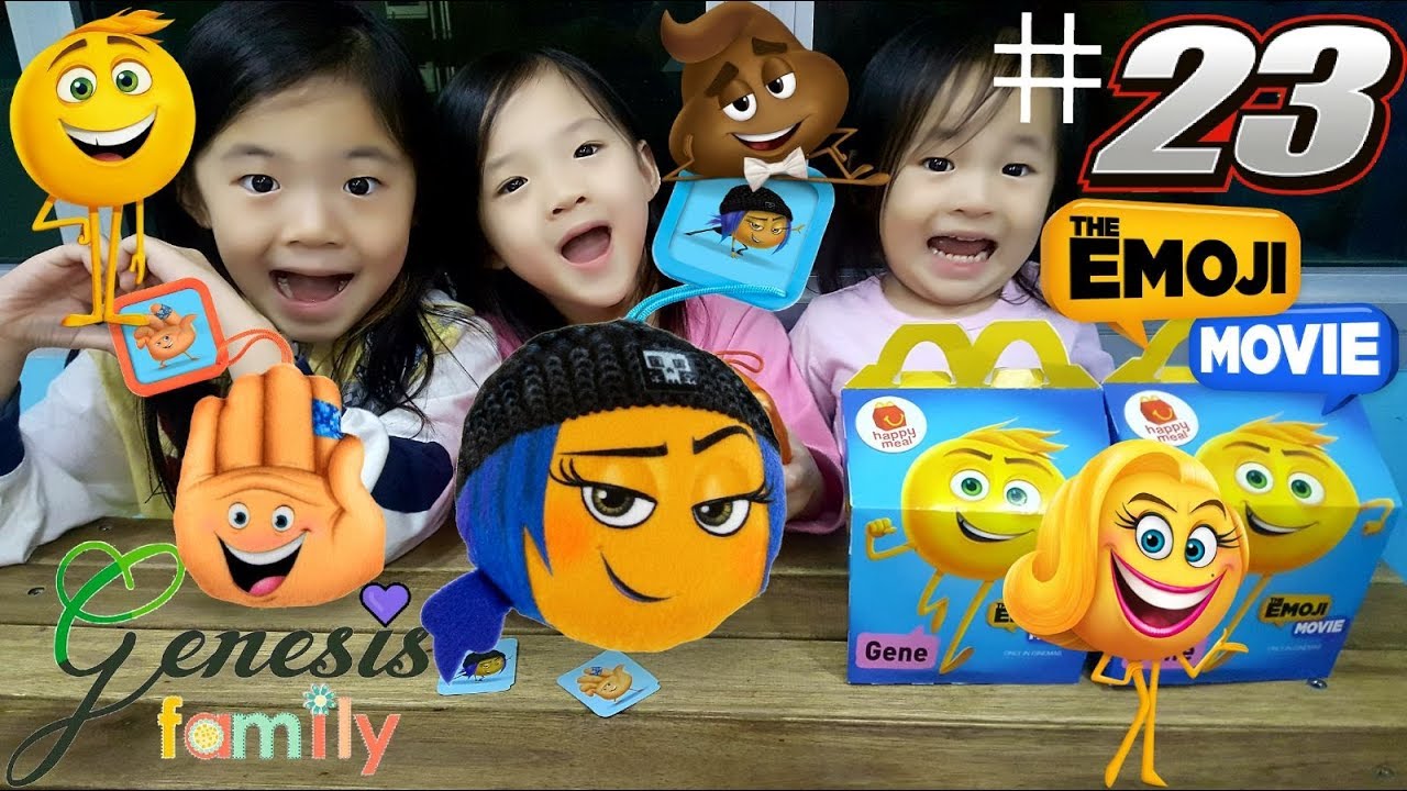 The Emoji Movie Gene (HM3-2) MCDONALD'S HAPPY MEAL TOYS REVIEW HI-5 ...