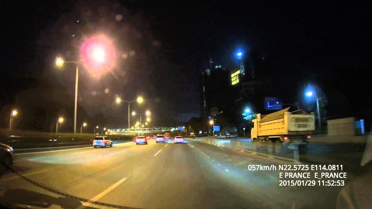 E-PRANCE B47FS Dash Cam Night Vision - YouTube