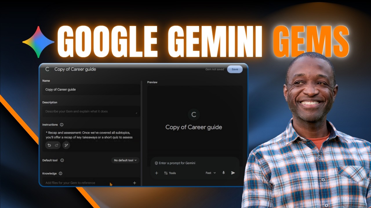 Gemini Gems 101: Save Your Best Prompts (and Reuse Them Fast) - YouTube