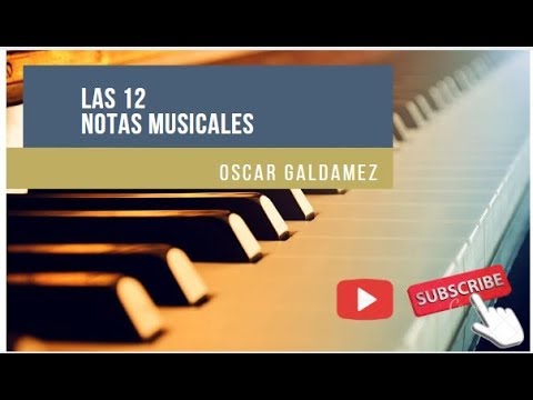 LAS 12 NOTAS MUSICALES explicadas PASO a PASO 🎹 - YouTube