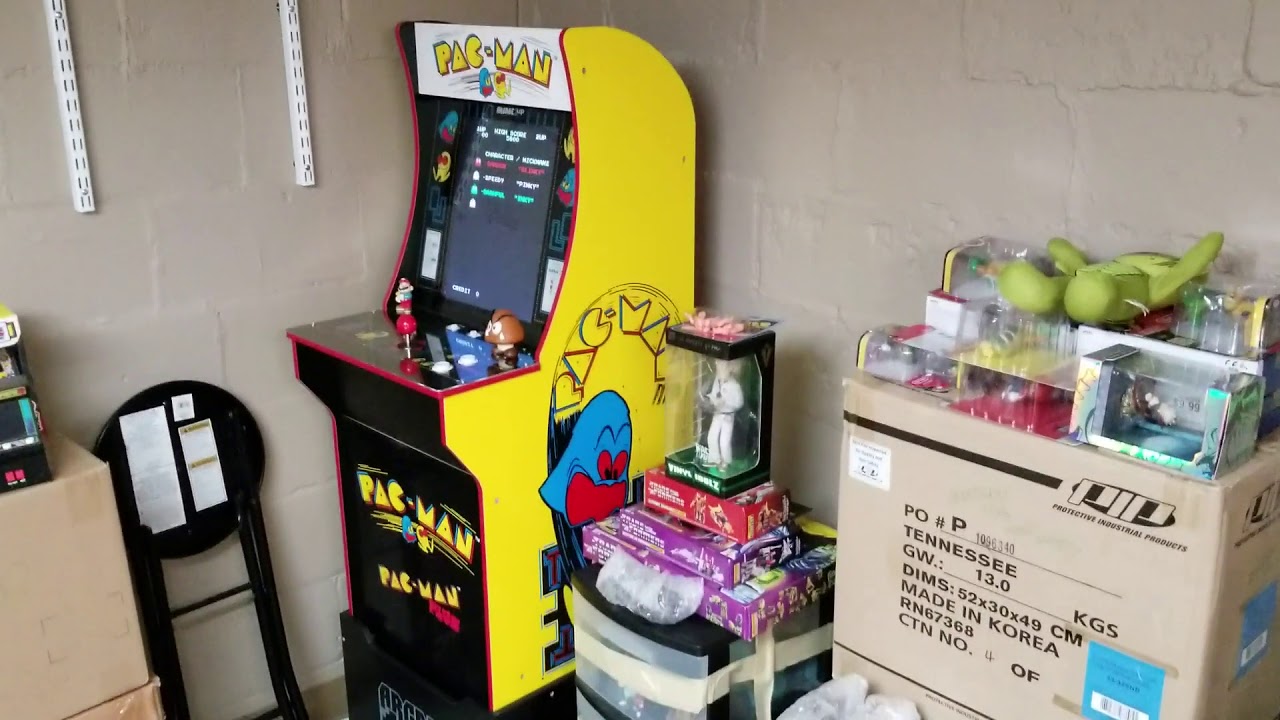 Arcade 1up arcade room update video. Slowly but surely. - YouTube