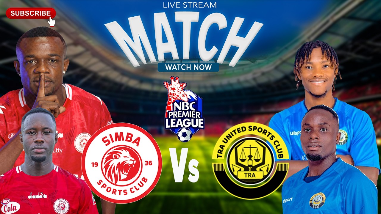 🔴LIVE : SIMBA SC [ 3 ] VS [ 0 ] TRA UNITED (LIGI KUU TANZANIA) KIVUMBI ...