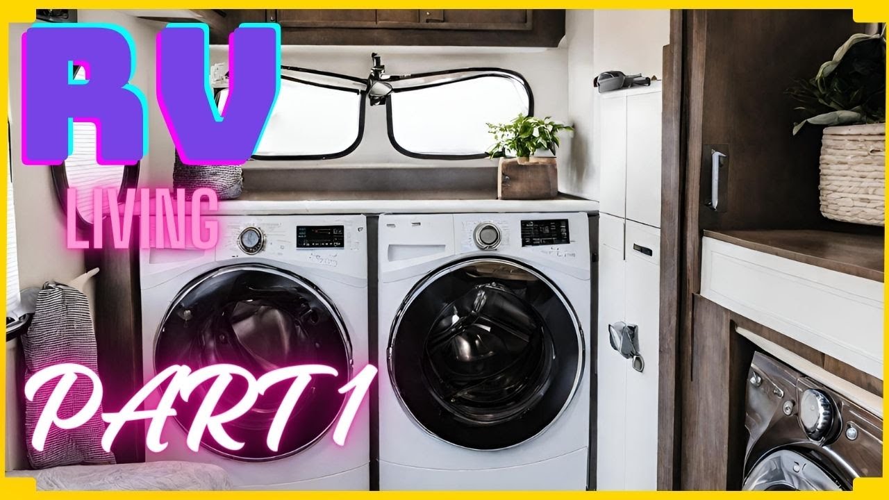 The Ultimate Motorhome Washer and Dryer Setup For Outdoor Living Part 1 ...
