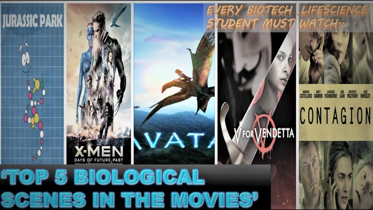 | TOP 5 BIOLOGIACAL MOVIE SCENES 🎬| EVERY BIOTECH LIFESCIENCE STUDENT ...