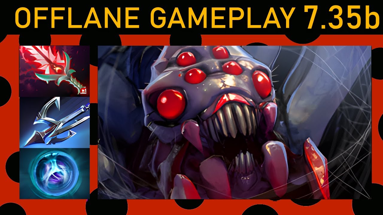⭐Davai Lama Broodmother 20+ Kills! Offlane Gameplay 7.35b - Dota 2 Top ...