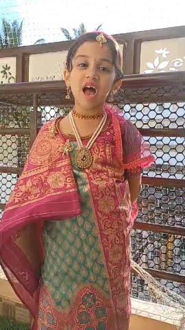 Kodagu style saree/Coorg saree/ fancy dress idea - YouTube