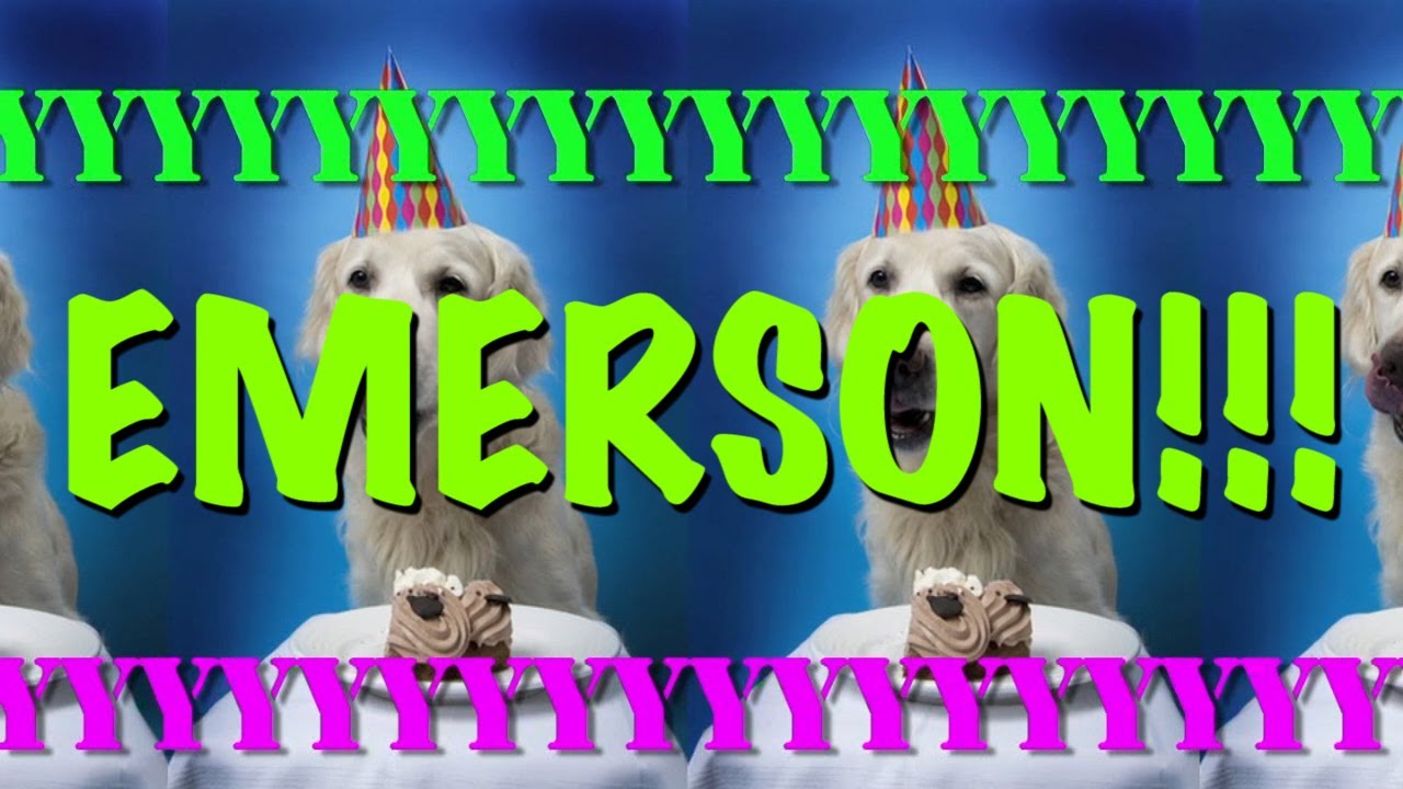 HAPPY BIRTHDAY EMERSON! - EPIC Happy Birthday Song - YouTube
