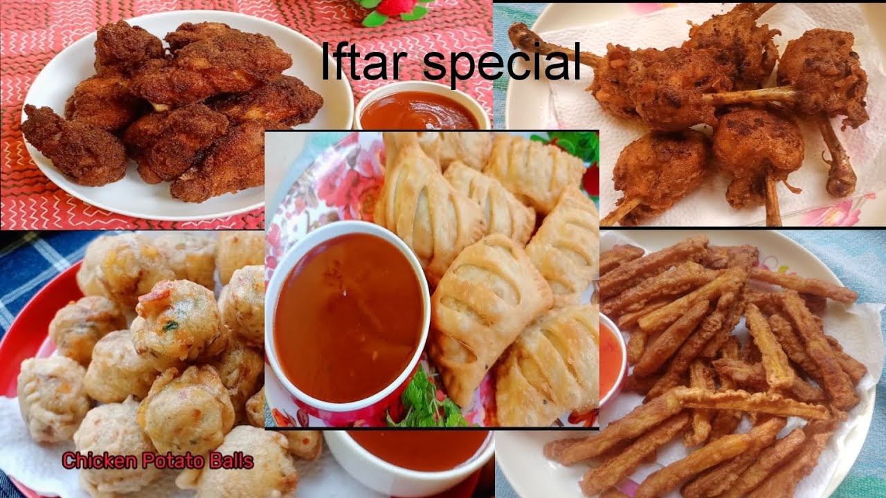 How to make 5 Must try Iftar Recipe || 5 ইফতার রেসিপিটি অবশ্যই চেষ্টা ...