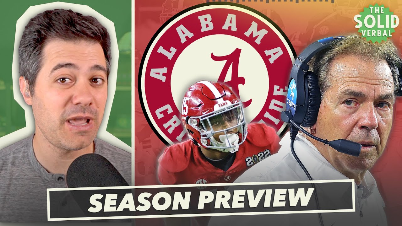 Alabama football is still Alabama football, and they're about to CRUSH ...