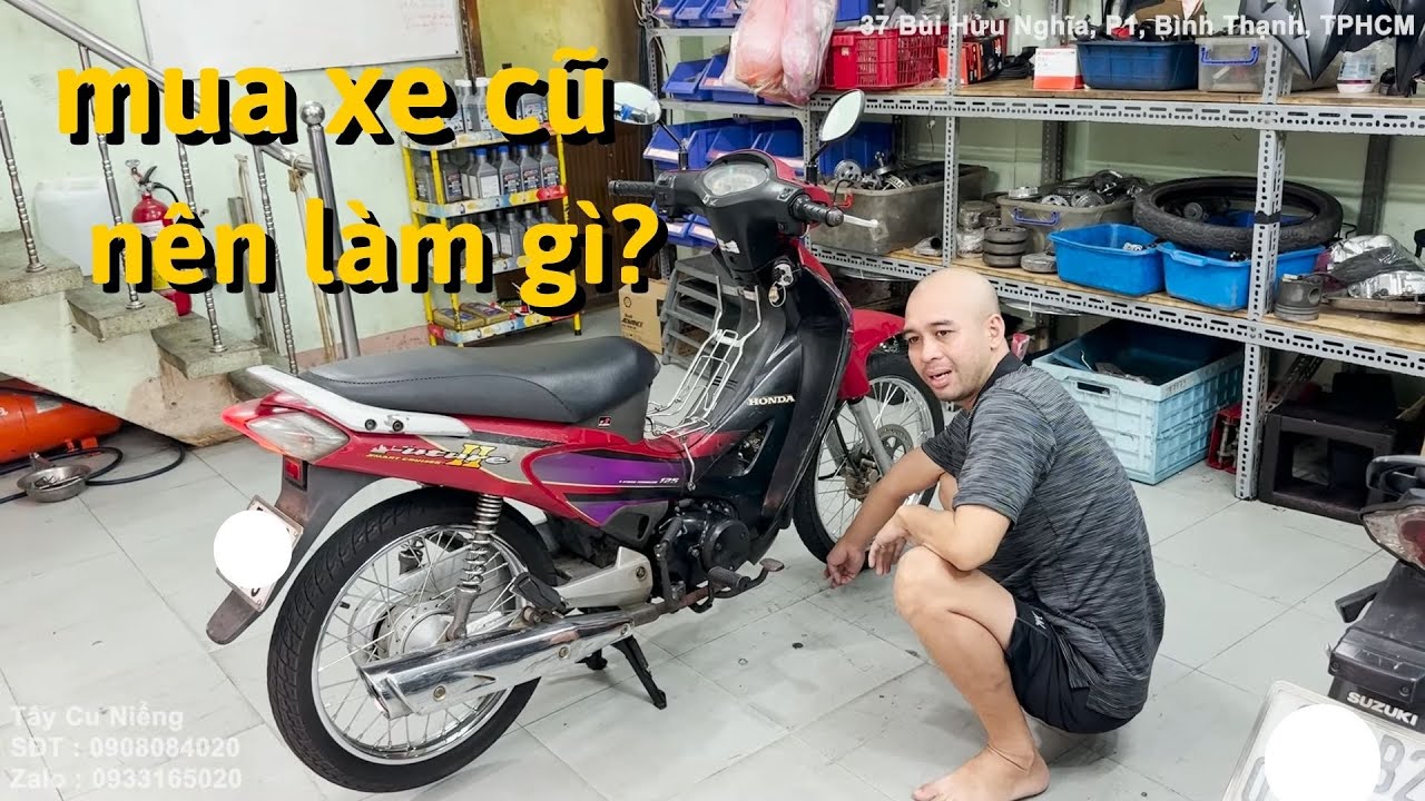 Xe Future 2 mua xe cũ và làm lại MÁY THEO Ý RIÊNG để chiếc xe đúng ...