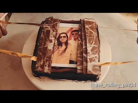 Photo slider cake - YouTube