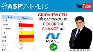 Dynamically Change Gridview Cell Background Color Based On Condition In ...