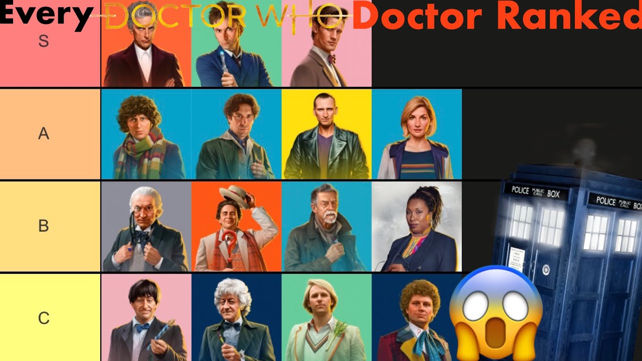 Ranking Every Doctor Who Doctor! - YouTube