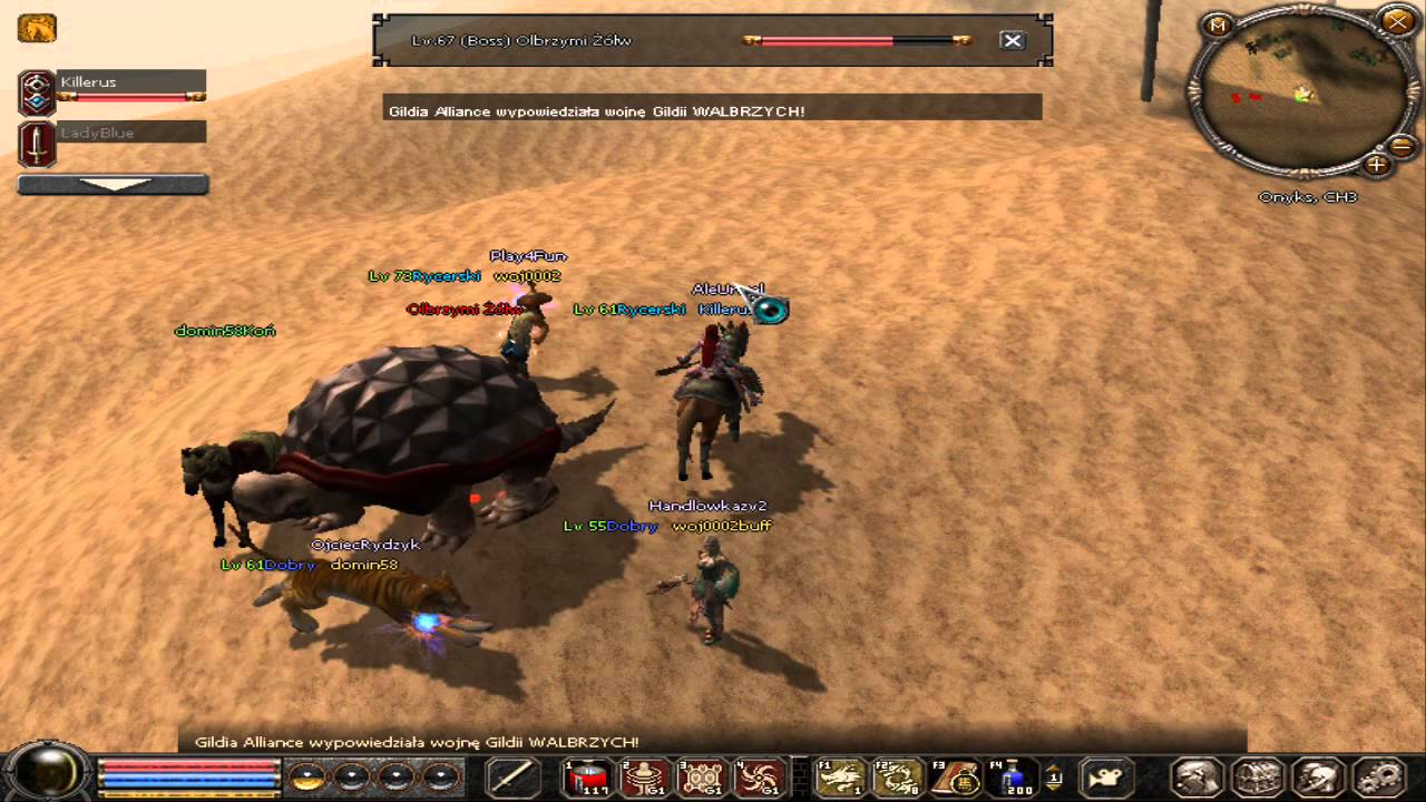 Metin2 PL Mental 61lvl vs. Olbrzymi Żółw (67lvl) BOSS - BEZ POLI (42 ...