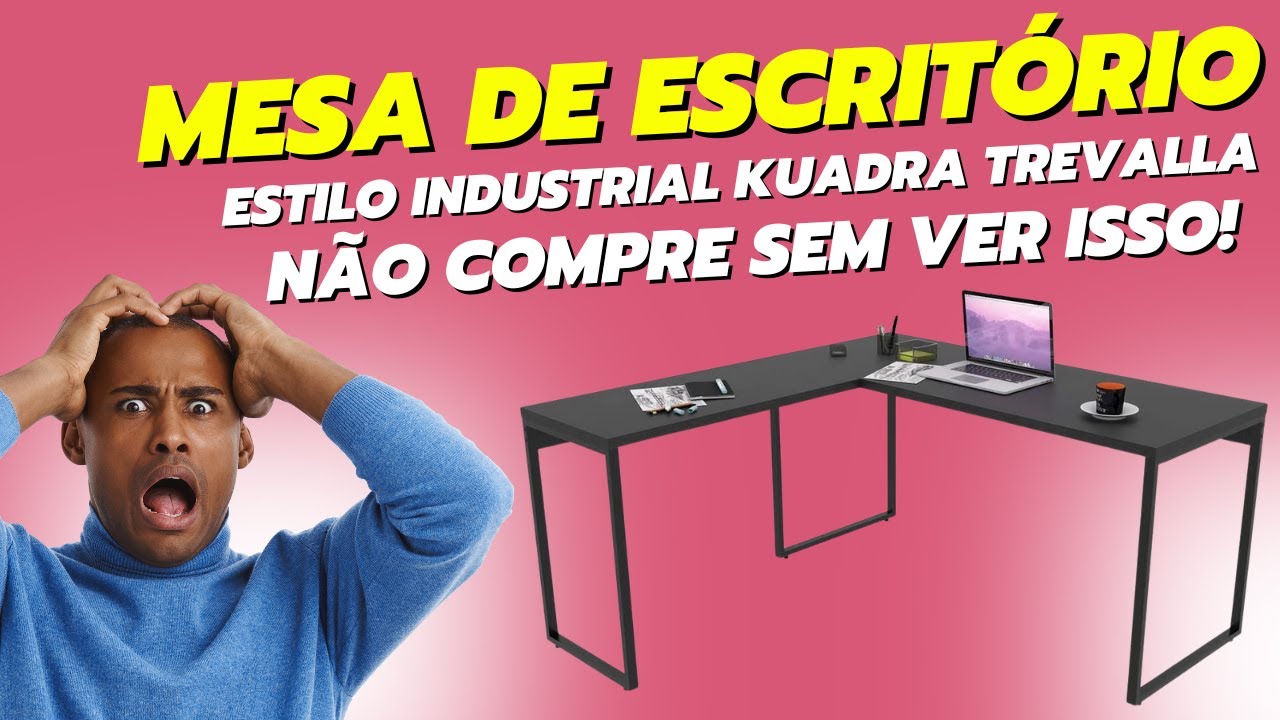 Mesa de Escritório em L Kuadra Trevalla Depoimentos E Opinioes - YouTube