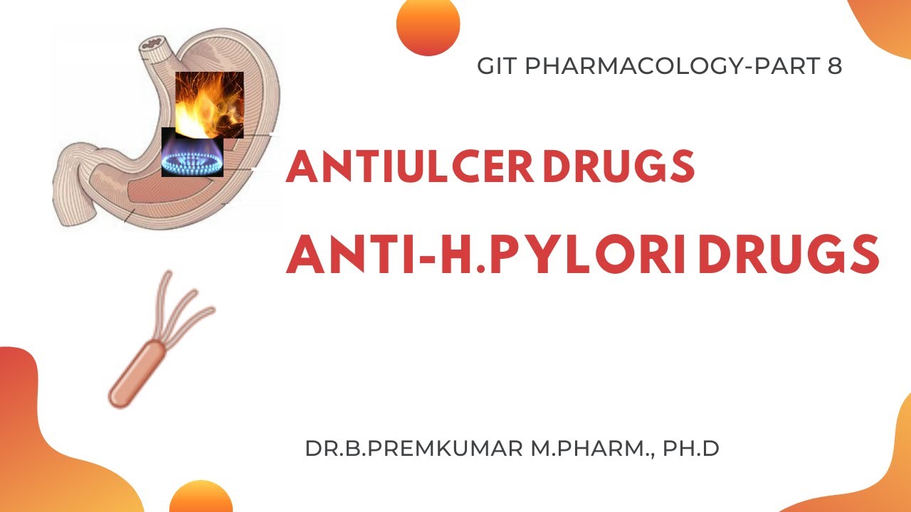 Anti H.pylori drugs - GIT Pharmacology - Part 8 - YouTube