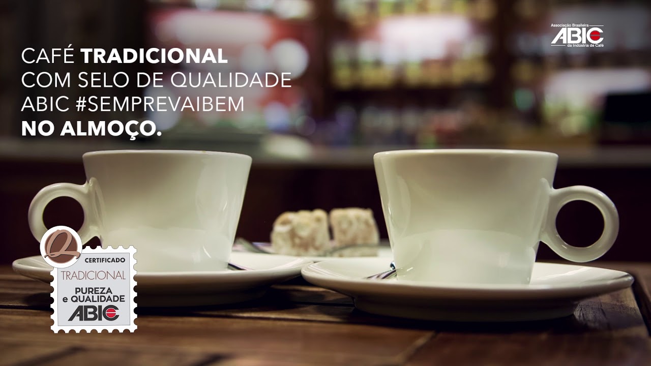 Café Tradicional com Selo de Qualidade ABIC #semprevaibem no almoço ...