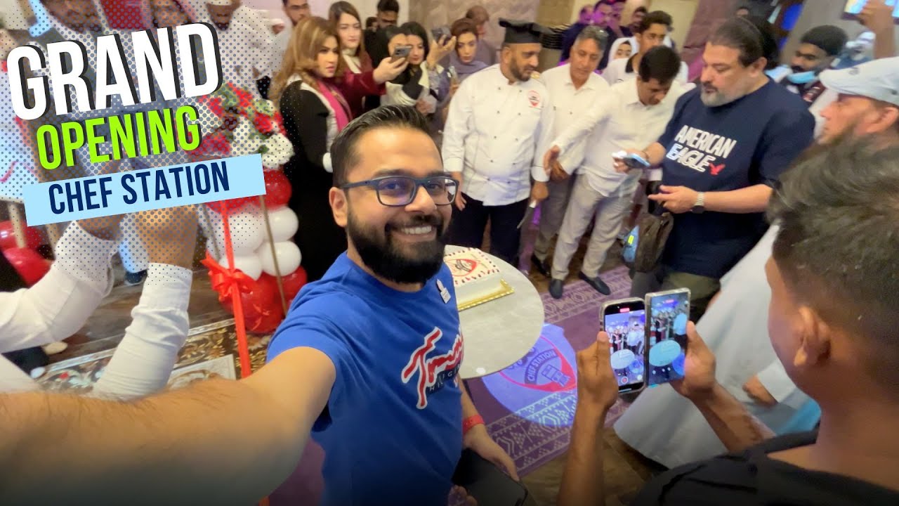 Chef Station GRAND Opening | 50% off All Menu for THREE DAYS ONLY - YouTube