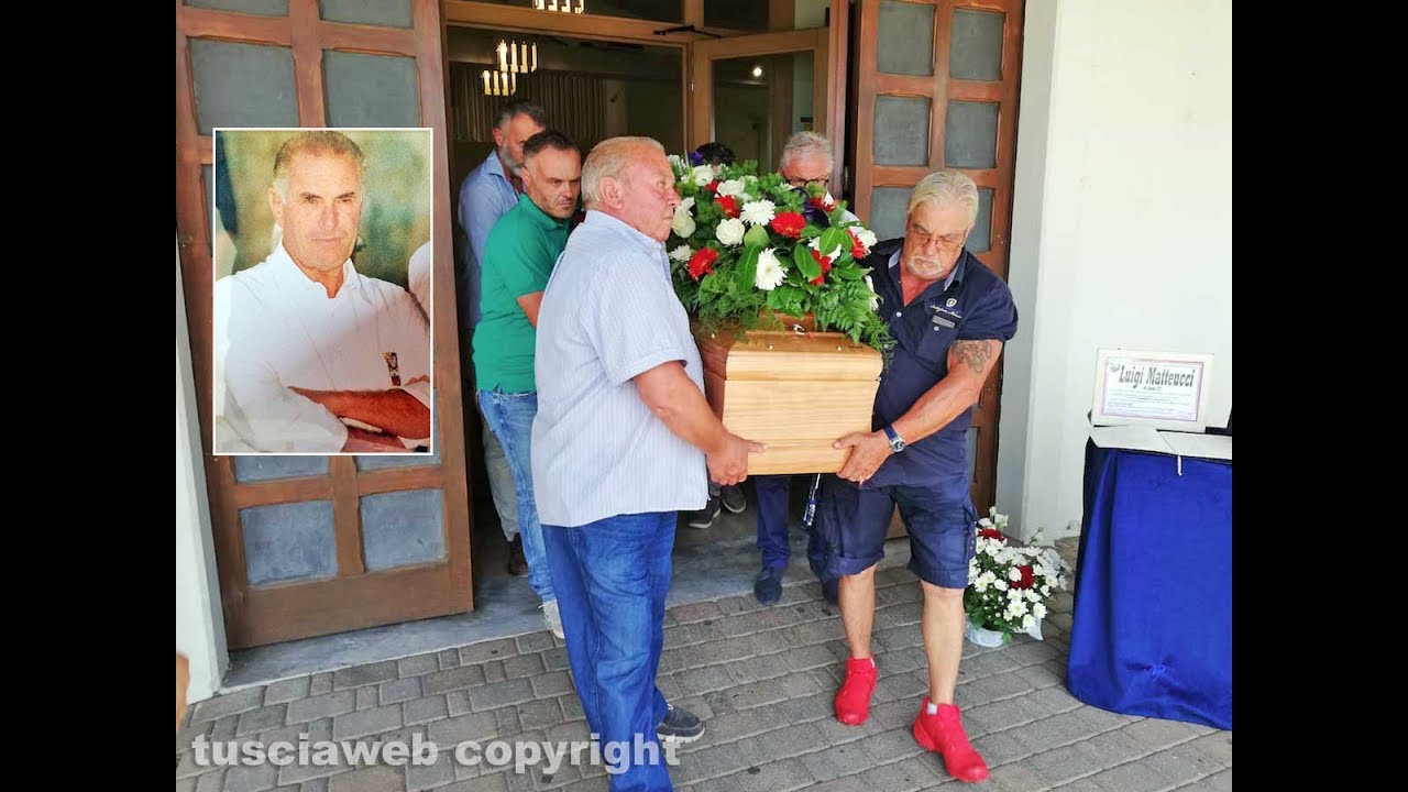 Il funerale di Luigi Matteucci - YouTube