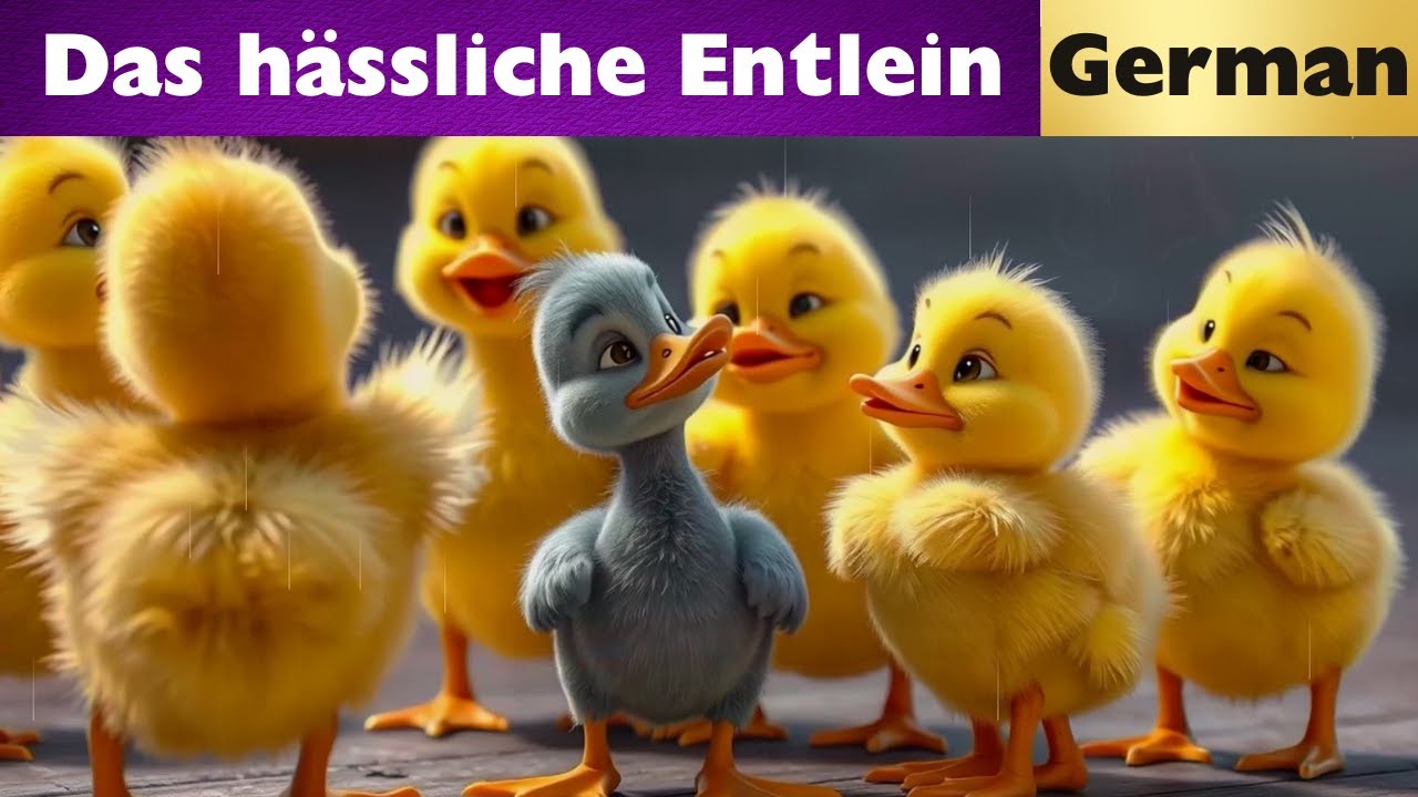 Das hässliche Entlein | Klassisches Märchen von Hans Christian Andersen ...