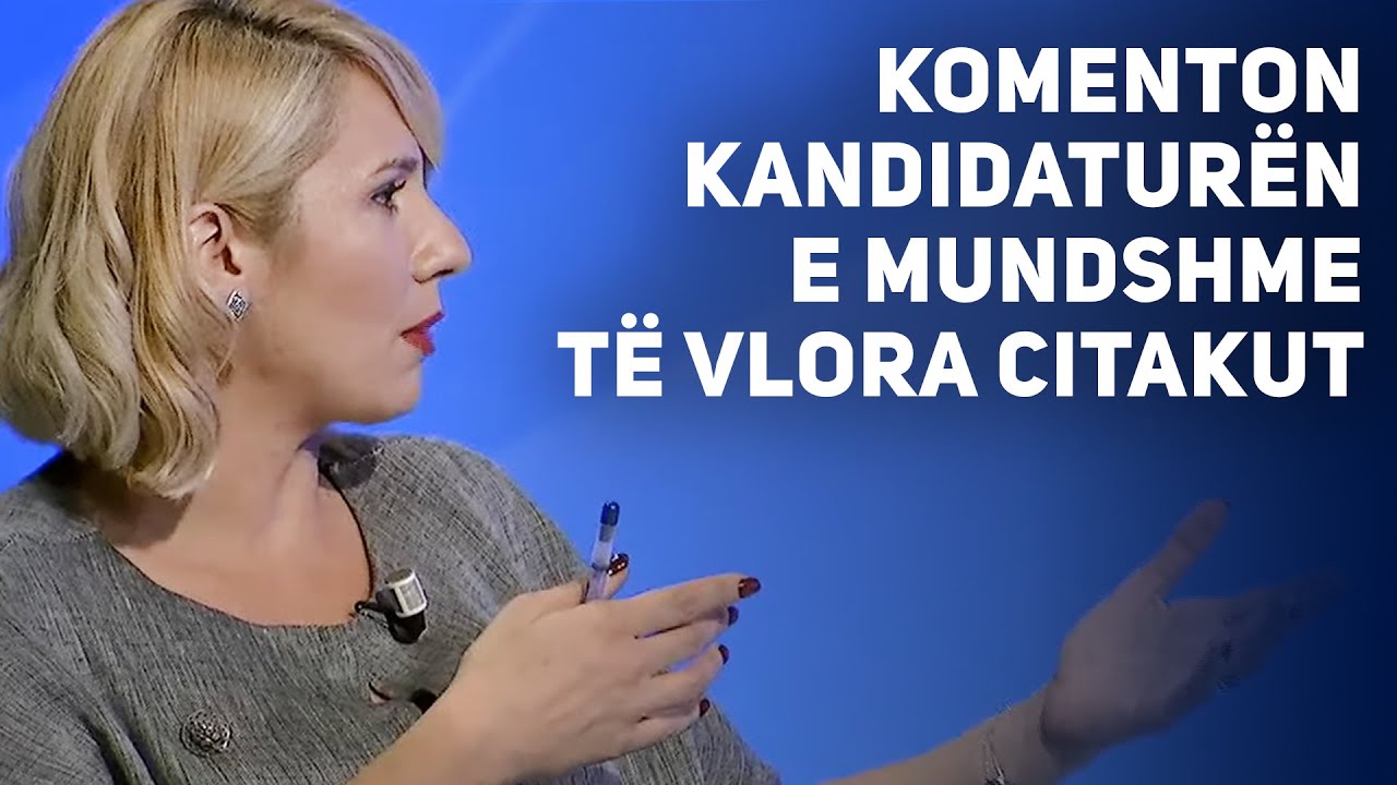 Donika Emini komenton kandidaturën e mundshme të Vlora Citakut për ...
