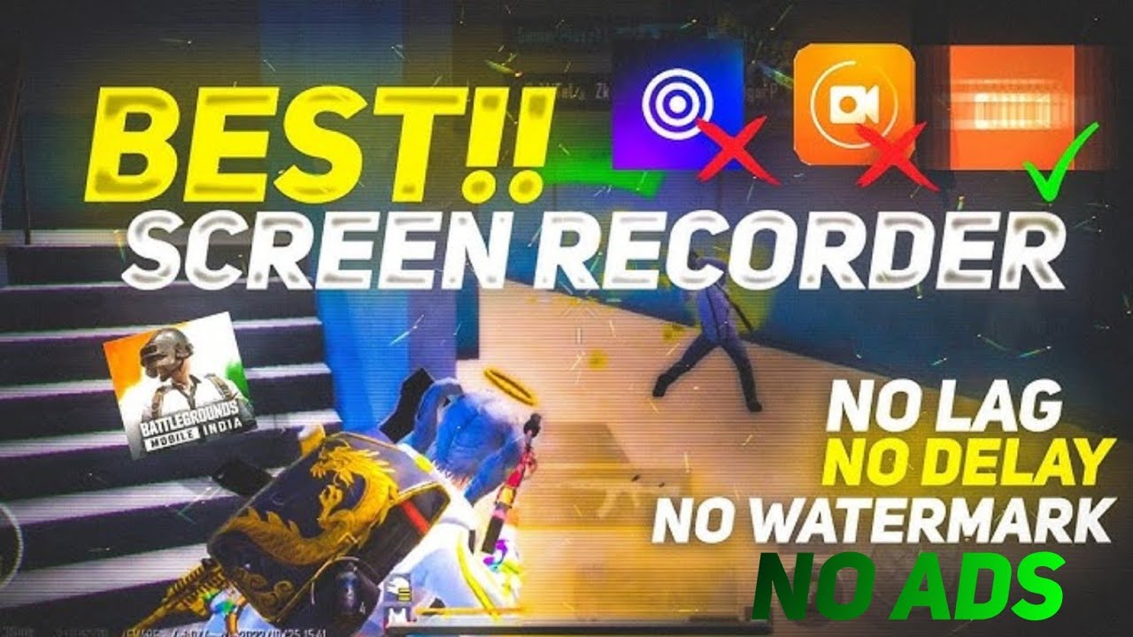 BEST NO LAG SCREEN RECORDER FOR ANDROID GAMING 🔥 SCREEN RECORDING APP ...