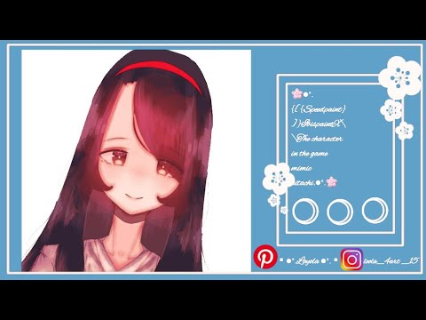 🌸•°.{[{Speedpaint}]}IbispaintX\\The character in the game mimic hitachi ...
