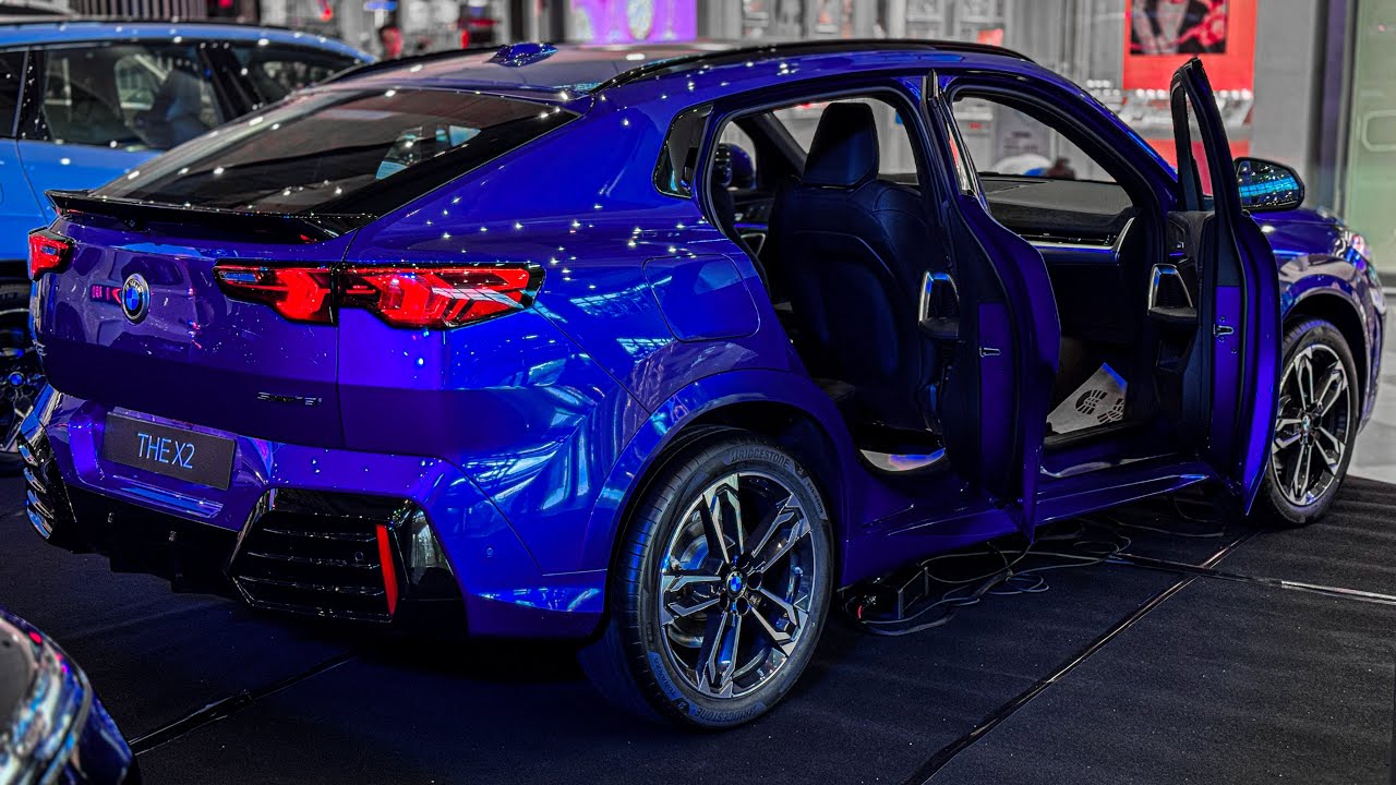 2025 BMW X2 M SPORT NIGHT DRIVE REVIEW INTERIOR AND EXTERIOR - YouTube