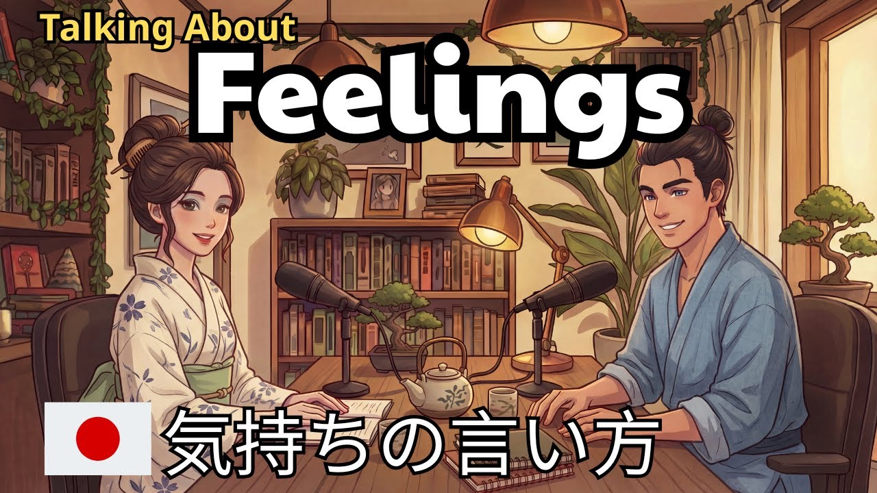 How to Talk About Your Feelings in Japanese｜日本語で気持ちを話す - YouTube