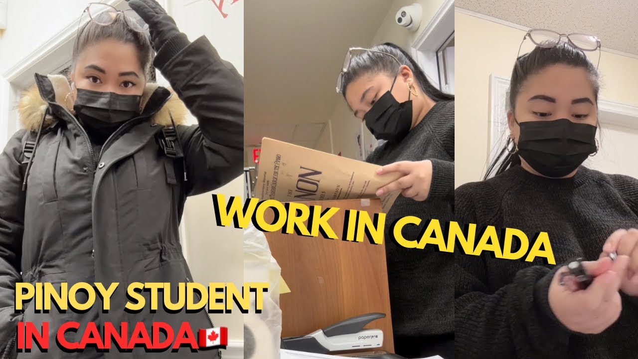 WORKING AS A SCHOOL ADMIN IN CANADA | PINOY STUDENT IN CANADA - YouTube