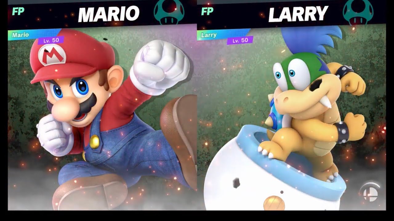 Super Smash Bros Ultimate Amiibo Fights Request #9493 Mario vs Larry ...