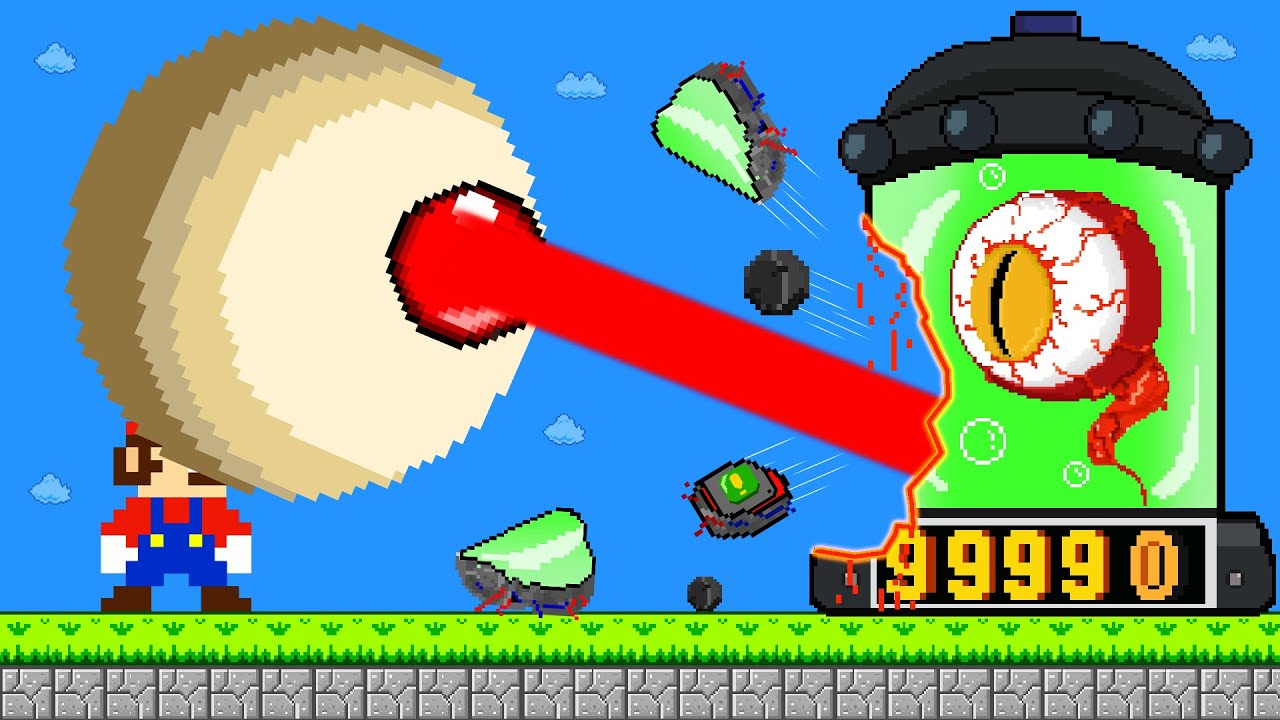 Mario Choosing the Ideal EYES from the Vending Machine! | What happened ...