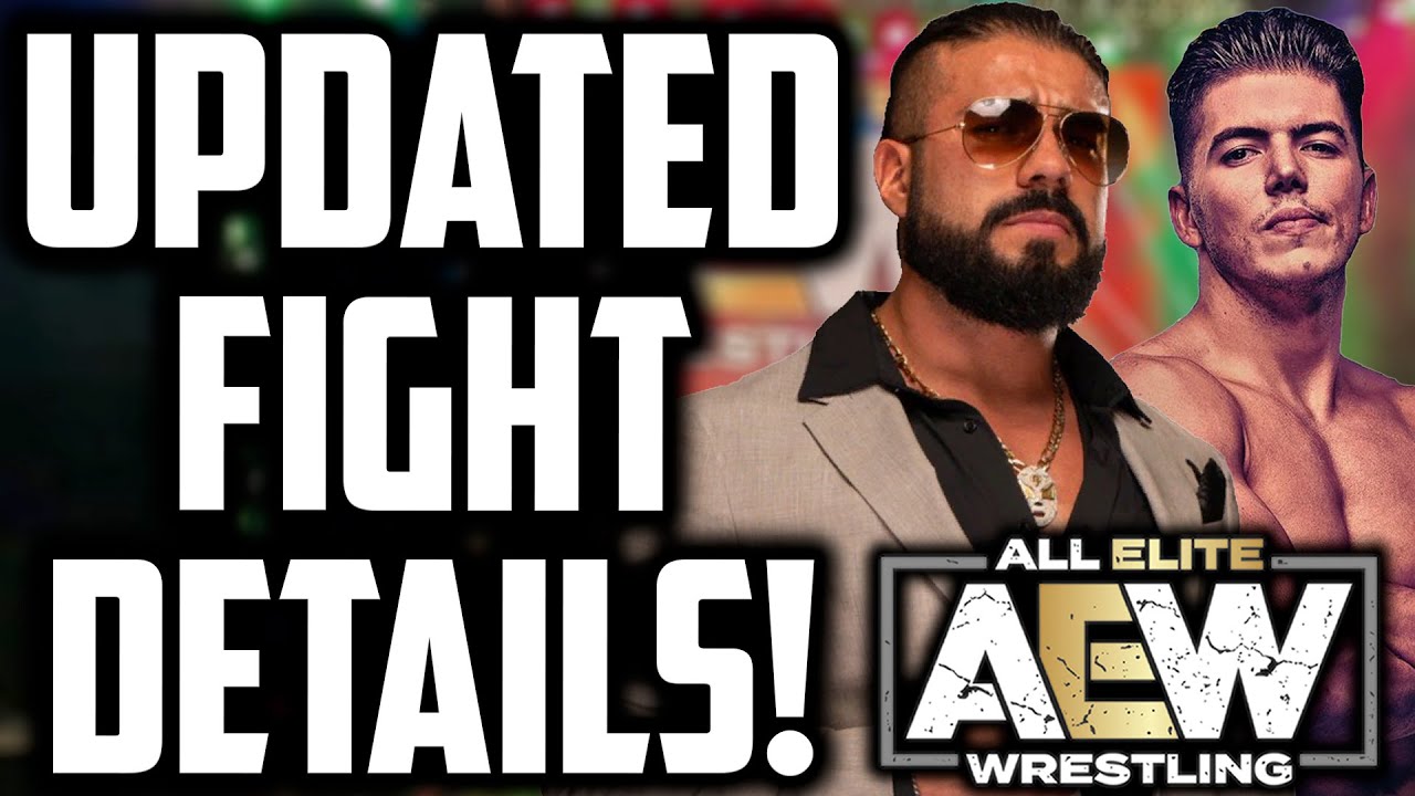 AEW Andrade & Sammy Guevara FIGHT DETAILS | Andrade TRYING TO GET FIRED ...