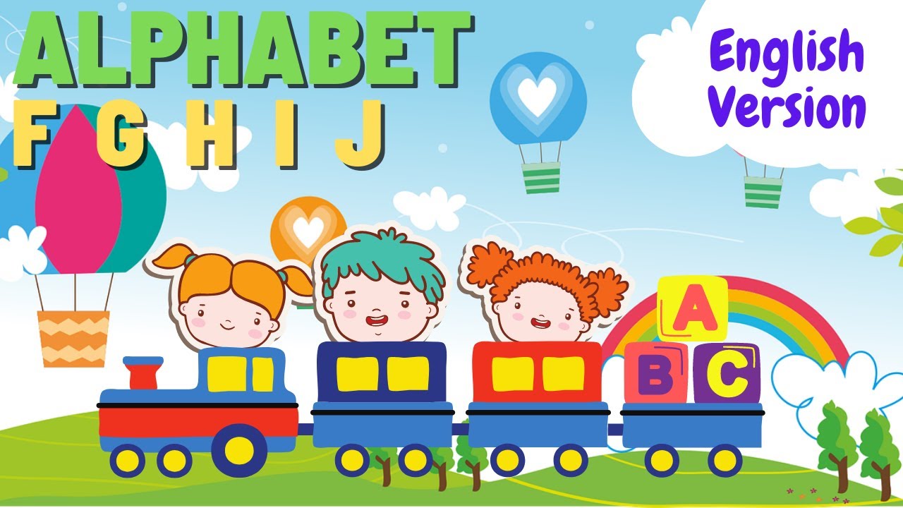 Learning Alphabet FGHIJ for Kids | Huruf Abjad dalam Bahasa Inggris ...