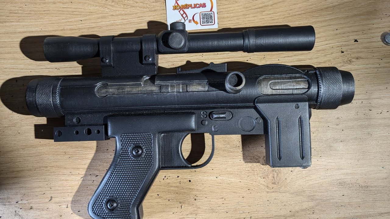 SE-14R BLASTER complete, Painted & weathered - YouTube