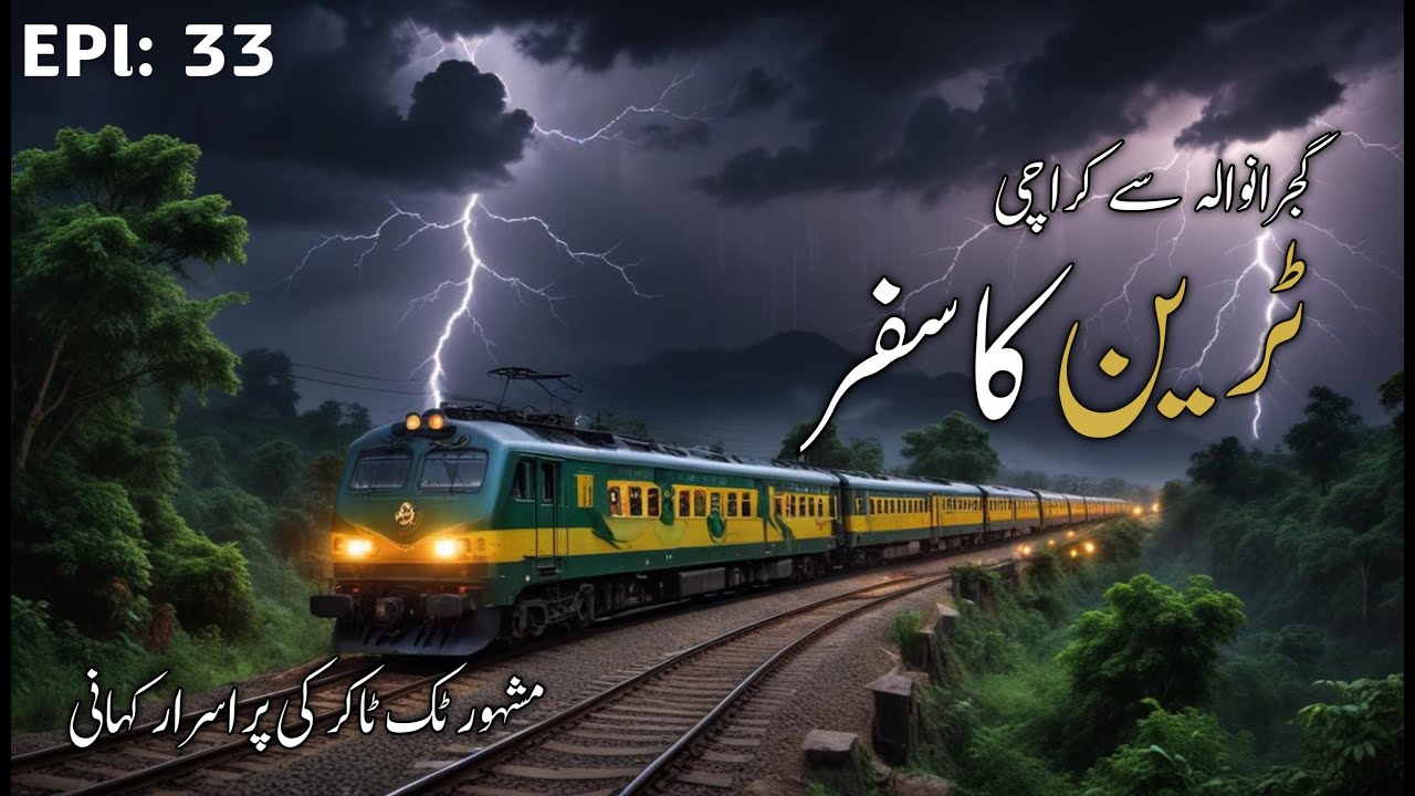 Haunted Train Horror Story Of A Famous TikToker Of Pakistan | Scary ...