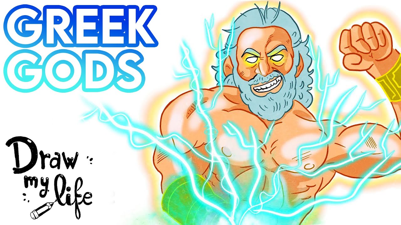 The GREEK GODS of OLYMPUS | Draw My Life - YouTube
