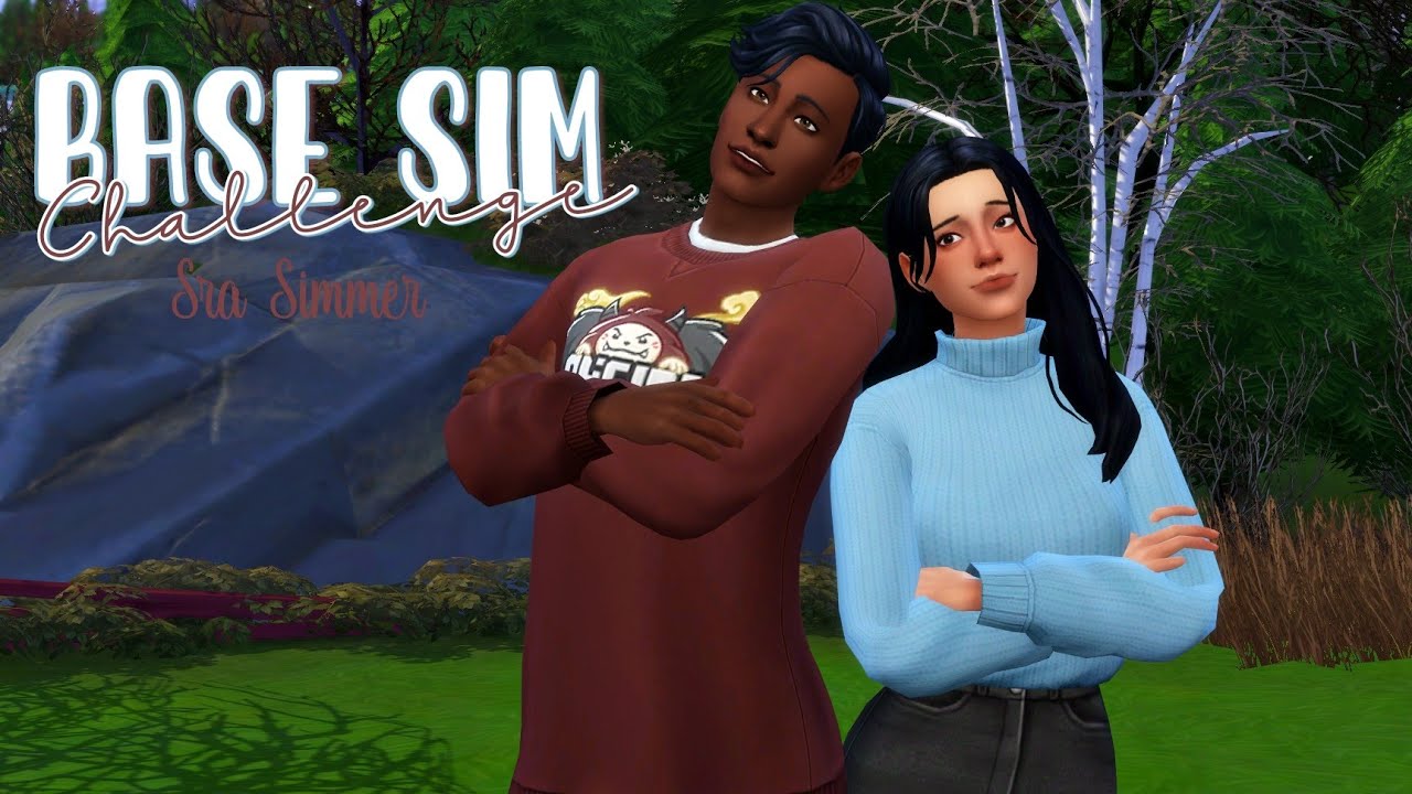 💫 BASE SIM CHALLENGE (Sra Simmer) 💫 Los Sims 4 || Belen Simffer - YouTube