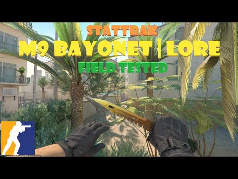 StatTrak M9 Bayonet | Lore FT Item Showcase [CS2] - YouTube
